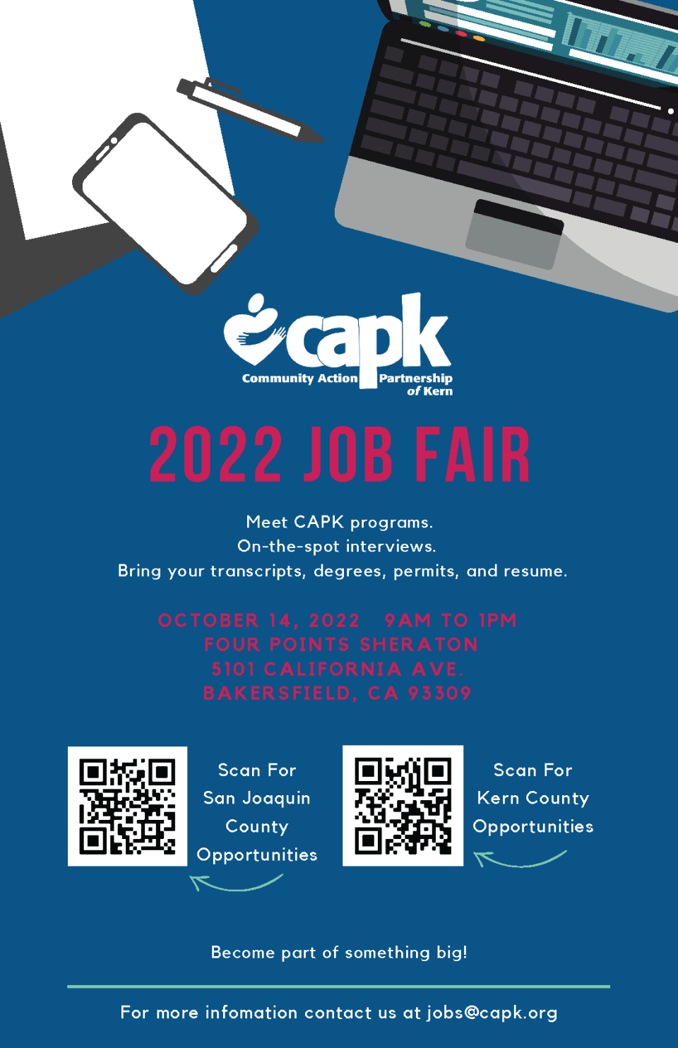 CAPK Job Fair - CAPK | Community Action Partnership of Kern