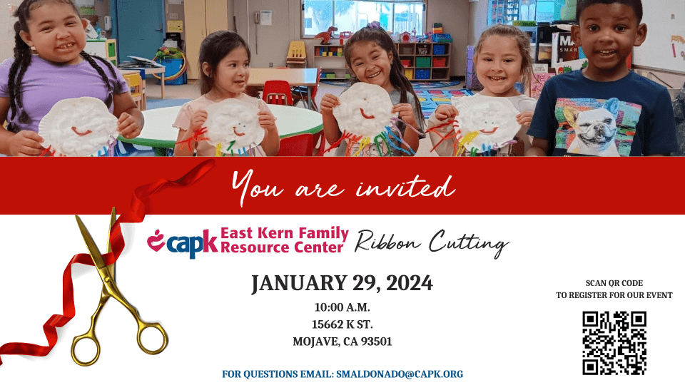 Ribbon Cutting Invite 2024 - CAPK | Community Action Partnership of Kern